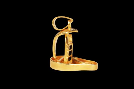 Shivling Locket in Silver Gold polish - Rudra Centre