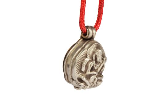 Saraswati Locket - in Pure Silver - Rudra Centre