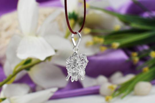 Durga Locket in pure silver - Design VI - Rudra Centre