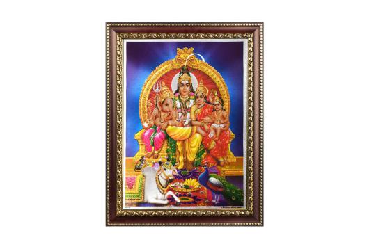 Lord Shiv Parivar Photo Large II - Rudra Centre
