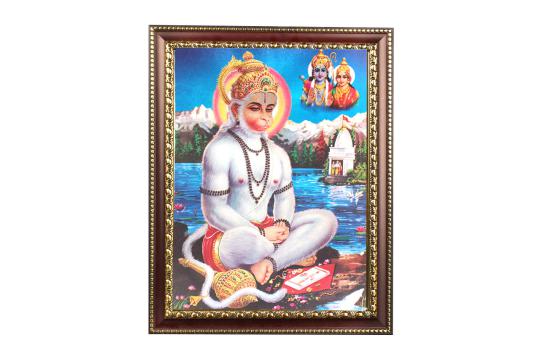 Lord Ram Bhakt Hanuman Photo (Large) - Rudra Centre