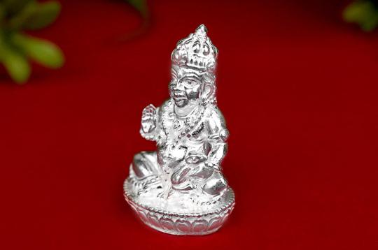 Kuber Maharaj (925 Sterling Silver) - Rudra Centre