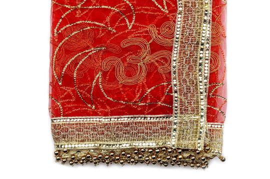 Navratri Devi Chunni Puja Altar Cloth - II - Rudra Centre