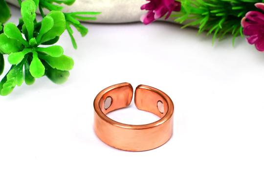 Buy Adjustable Copper Ring Online - Rudraksha Ratna