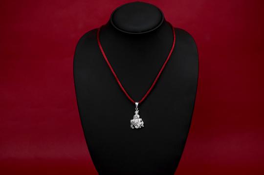 Krishna Locket in pure silver - II - Rudra Centre