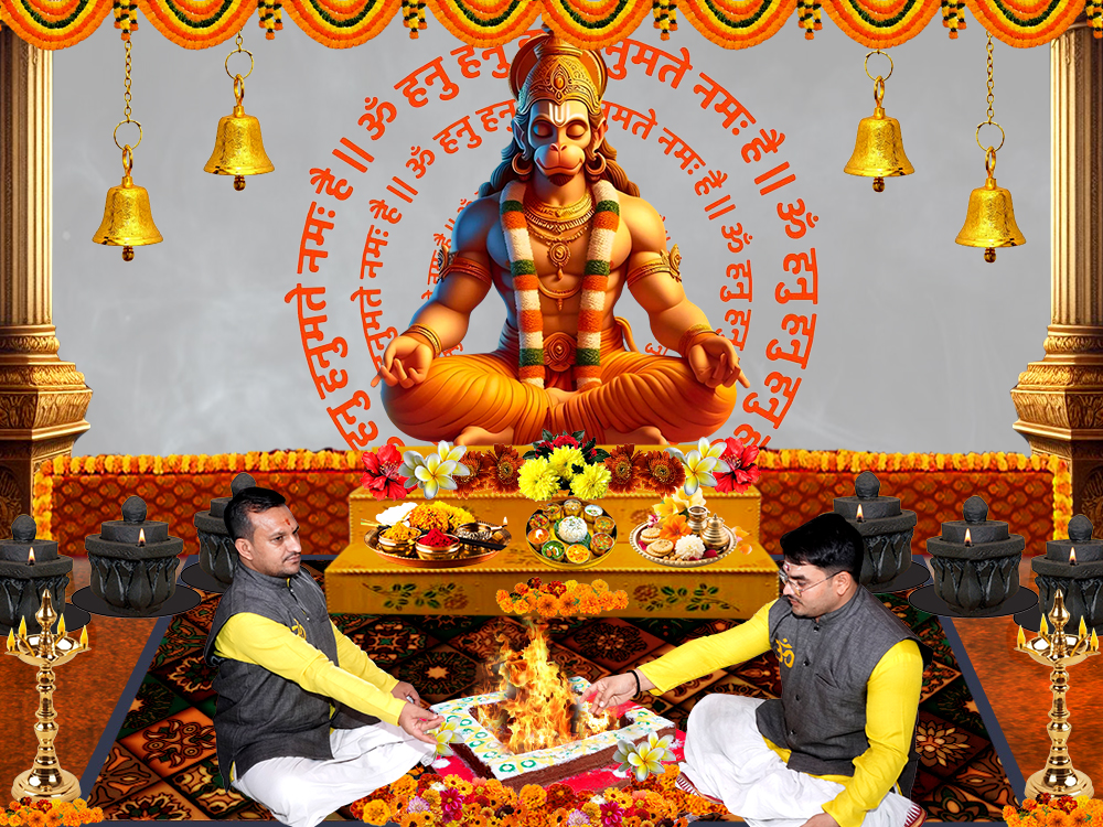 Hanuman Puja (Puja for Protection and Valor)