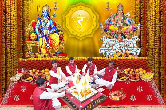 Manipura Chakra Balancing Puja and Mantra Japa