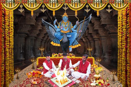 Vish Yog Dosha Nivaran Puja - Shani Chandra Vish Yog