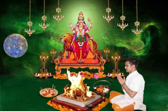 Monthly Budh Grah Shanti Puja and Homa - 1 Month