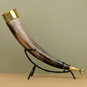 Bull Horn Gaumukhi Shringi for Abhishek - 272 gms