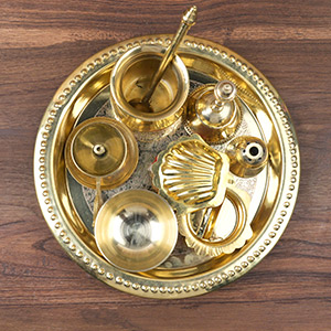 Decorative Aarti & Pooja Thali Online, Puja Plate @ Best Price ...
