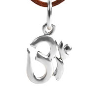 OM Locket in Pure Silver - Design XIV