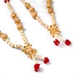Buy Chandan Beads Deity Garland Set of 2 Online @ Best Price ...