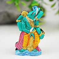 Varaha Shaligram Murti - VI (Painted)