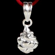 Ganesha Pendant, Silver Ganesh locket, Gold Ganesh Pendant - Rudraksha ...