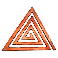 Copper Helix Triangle - Rudraksha Ratna