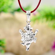 Ganesha Pendant, Silver Ganesh locket, Gold Ganesh Pendant - Rudraksha ...