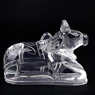 Sphatik Crystal Nandi Idol - 202 gms