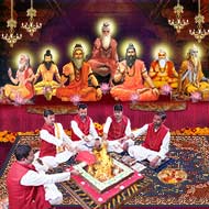Saptarishi Puja and Yajna - 11500 chants
