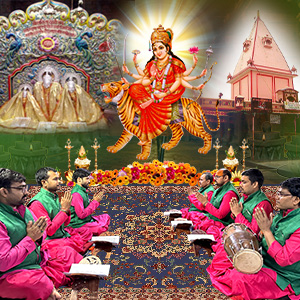 Shat Chandi (Durga Saptashati) at Lalita Devi Shakti Peeth Temple Prayagraj