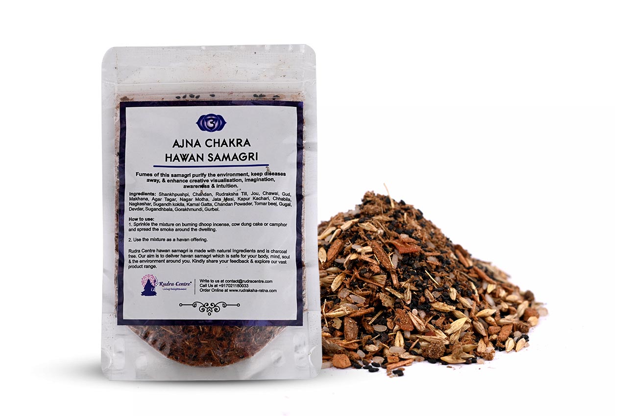 Buy Mini Hawan Kund with Samagri online From India- Rudraksha Ratna ...