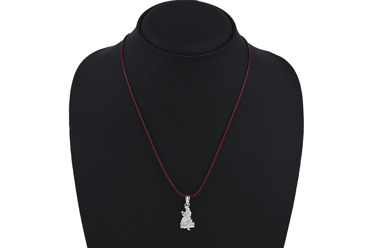 Krishna Locket in 925 Silver - Rudra Centre