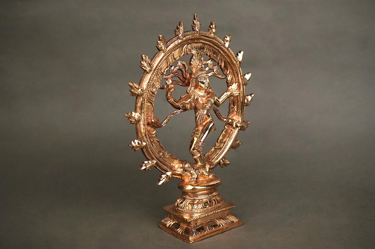 Natraja Shiva Bronze Idol - Rudra Centre
