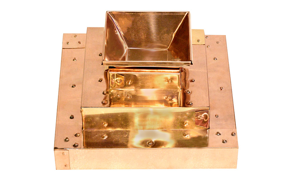 Traditional Vedic Havan Kund (Copper) - Rudra Centre