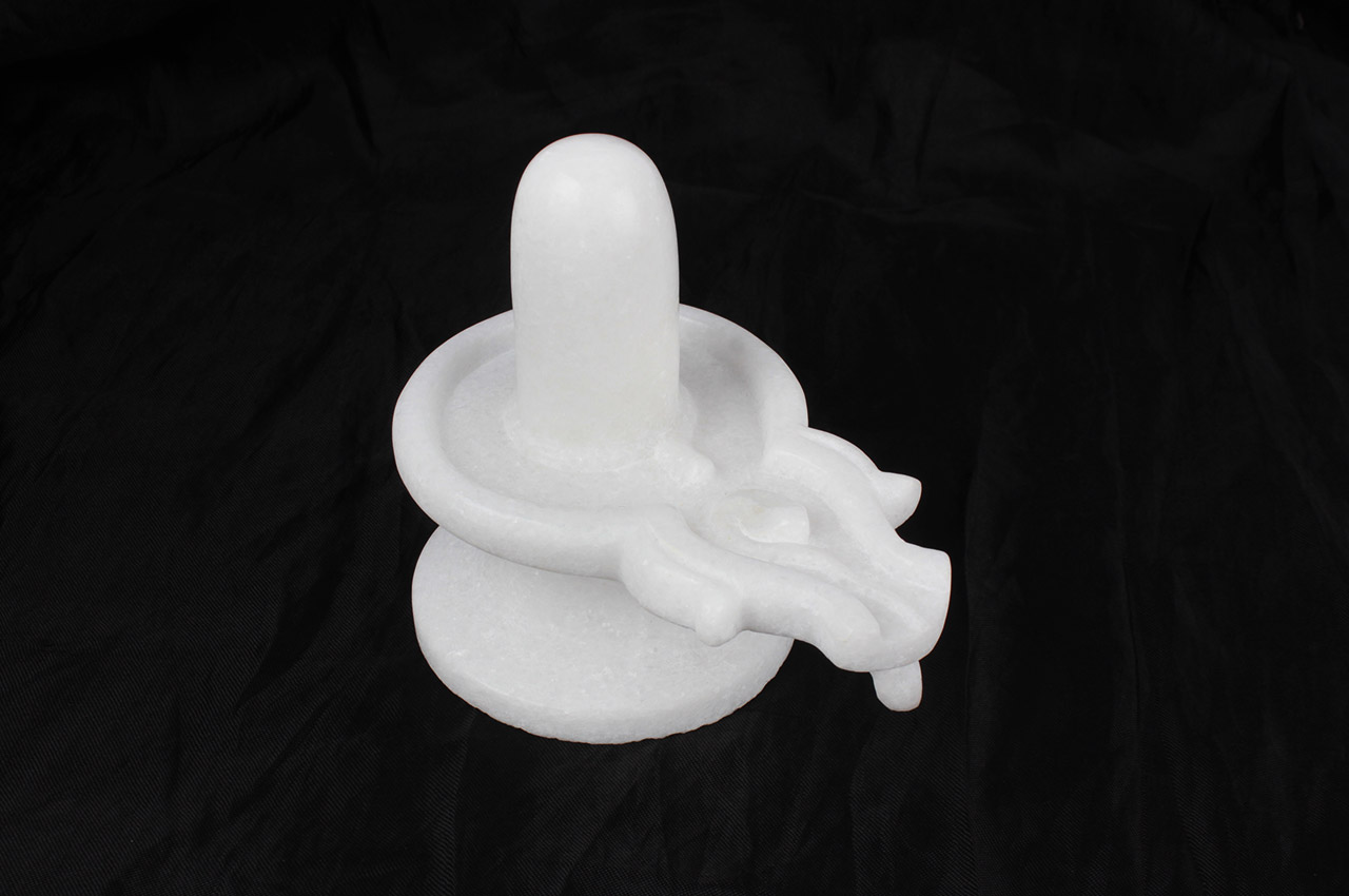 Buy White Marble Shivling @ Best Price | White Marble Shiva Lingam ...