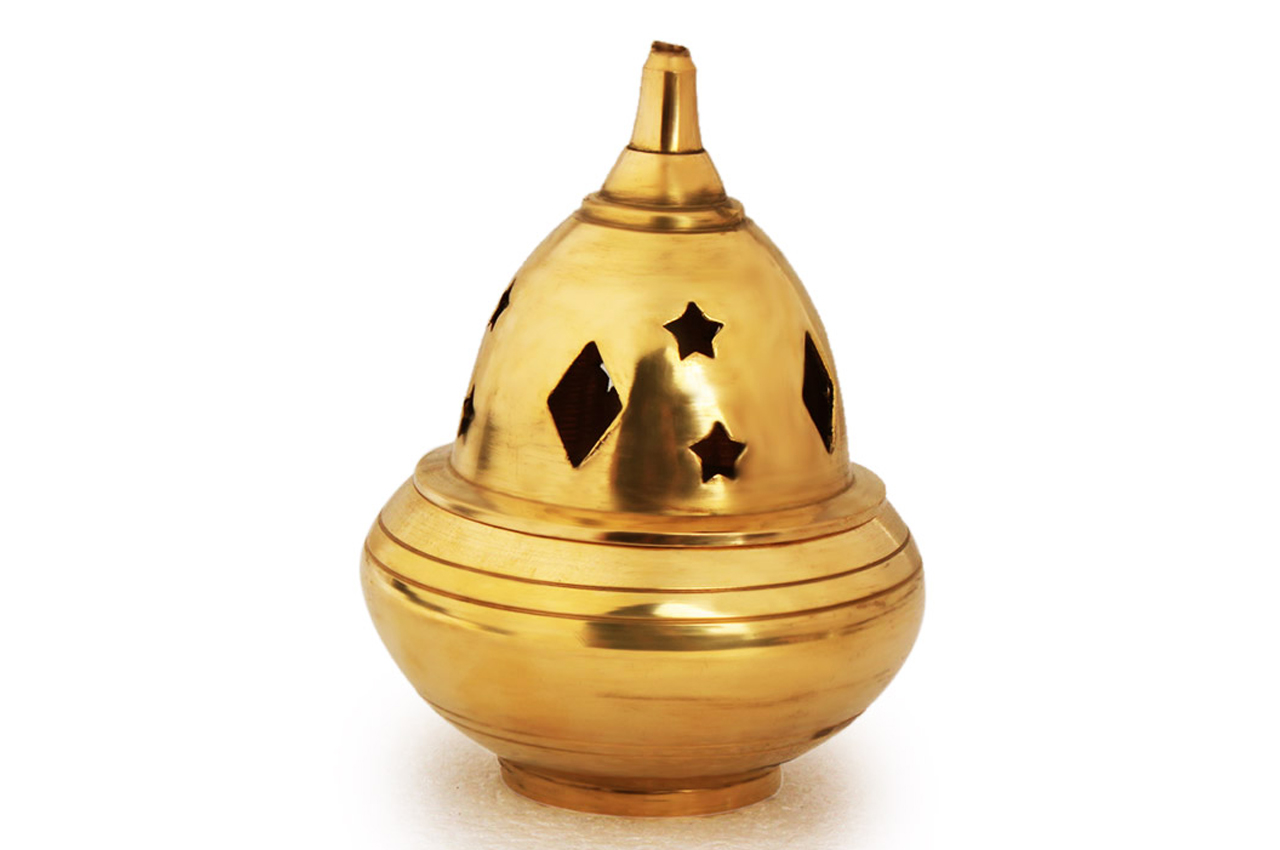 Get Round Shaped Akhand Oil Lamp in Brass Online @ Cheap Cost ...