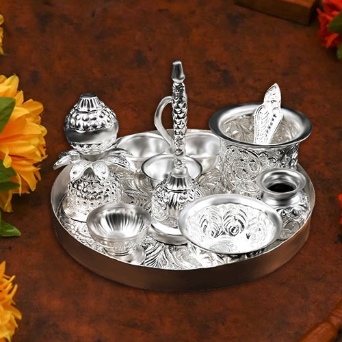 Silver Puja Items, Puja Items in Silver, List of Silver Puja Items ...
