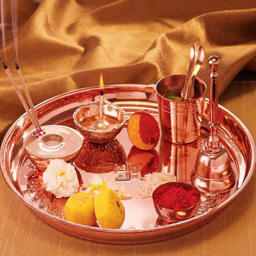 What is Pooja Thali, Types & Its significance - Rudraksha Ratna - Rudra ...