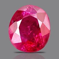 Natural old Burma Ruby - 0.88 carats