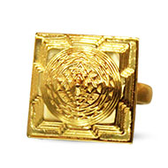 Buy Saraswati Yantra Ring in Copper - Rudra Centre