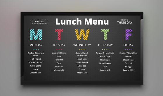 Browse our digital signage templates | Library | Rise Vision