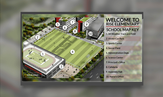 Browse our digital signage templates | Library | Rise Vision