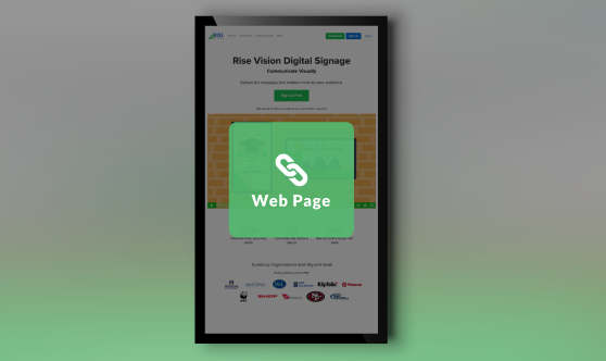 Browse our digital signage templates | Library | Rise Vision
