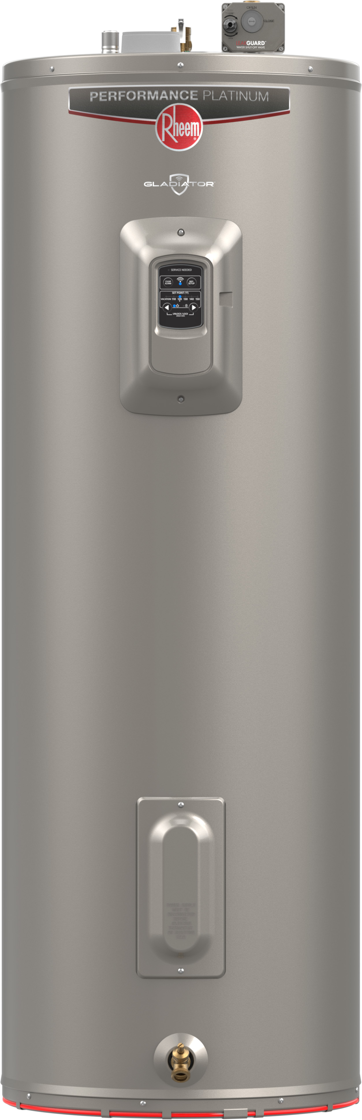 Rheem Residential Electric Water Heaters - PERFORMANCE PLATINUM ...