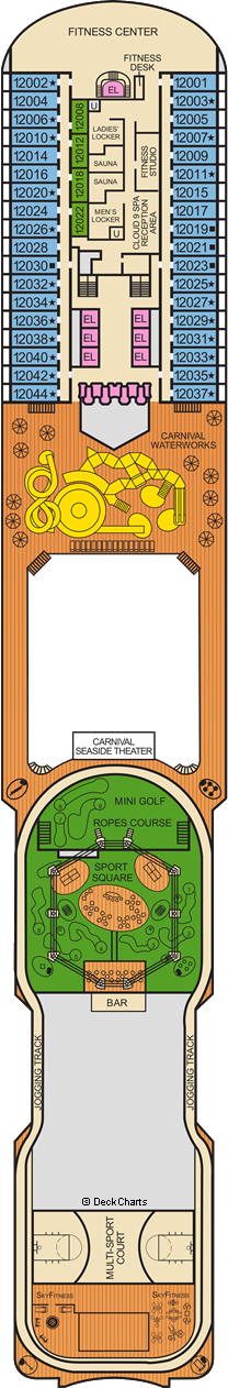 Carnival Breeze Deck Layout Carnival Breeze Deck Plans 2025 With