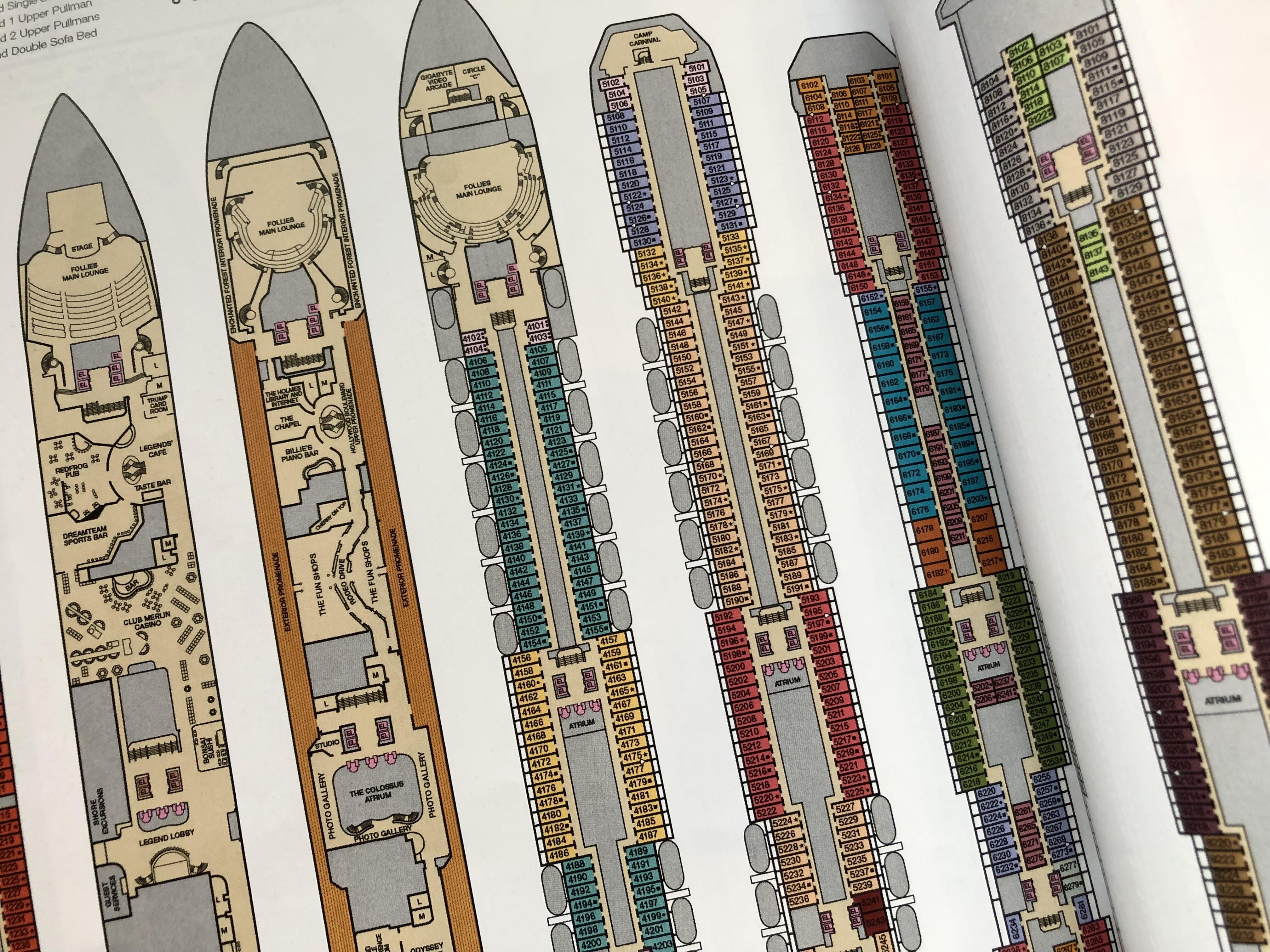 Cruise Deck Plans: Why You Need to Read Them