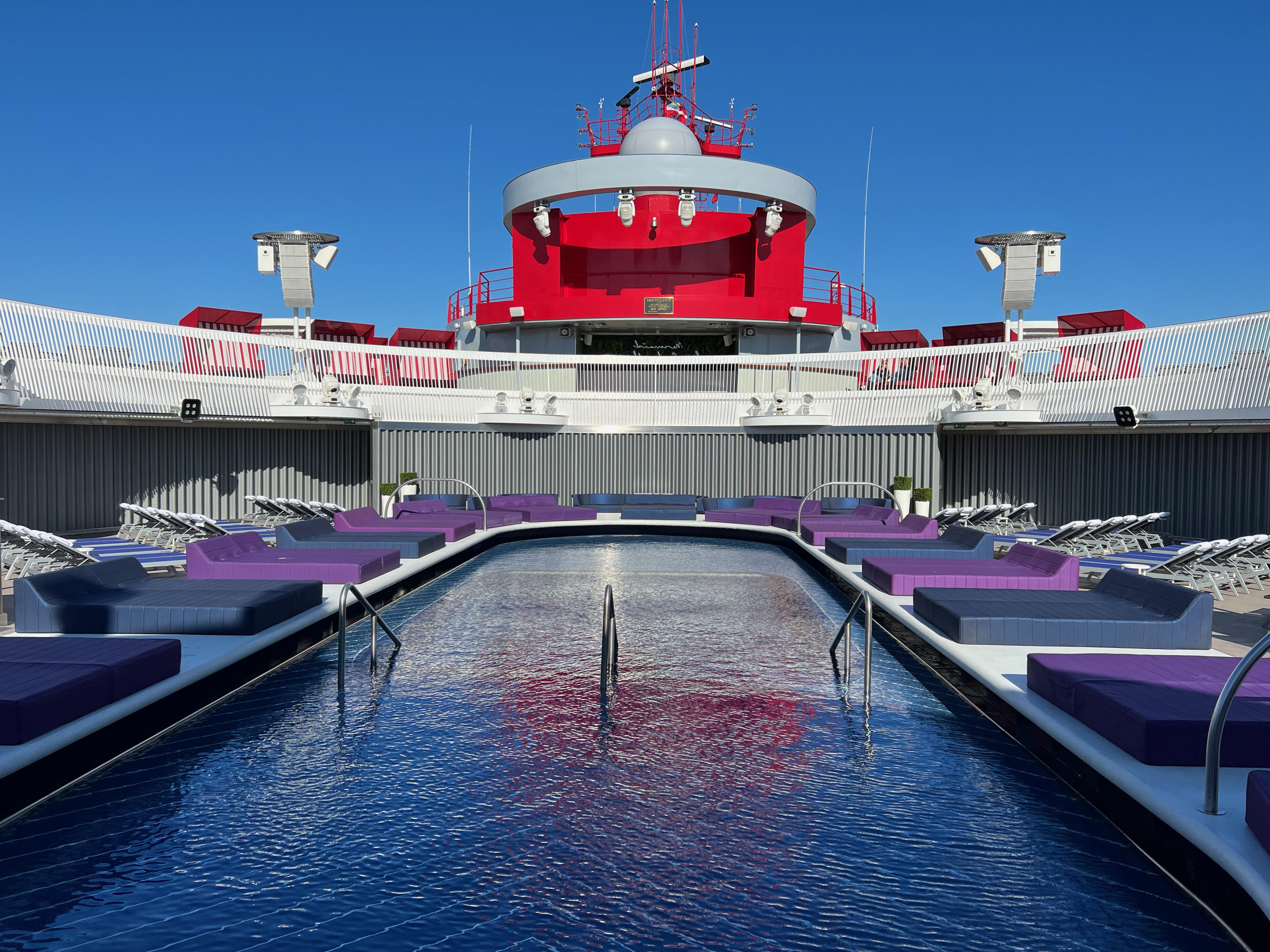 Inside Cruise Ship Pool