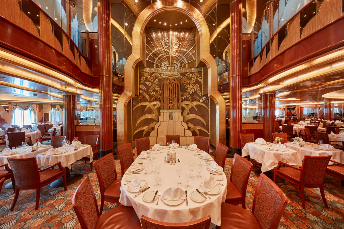 Cunard's Britannia Restaurant