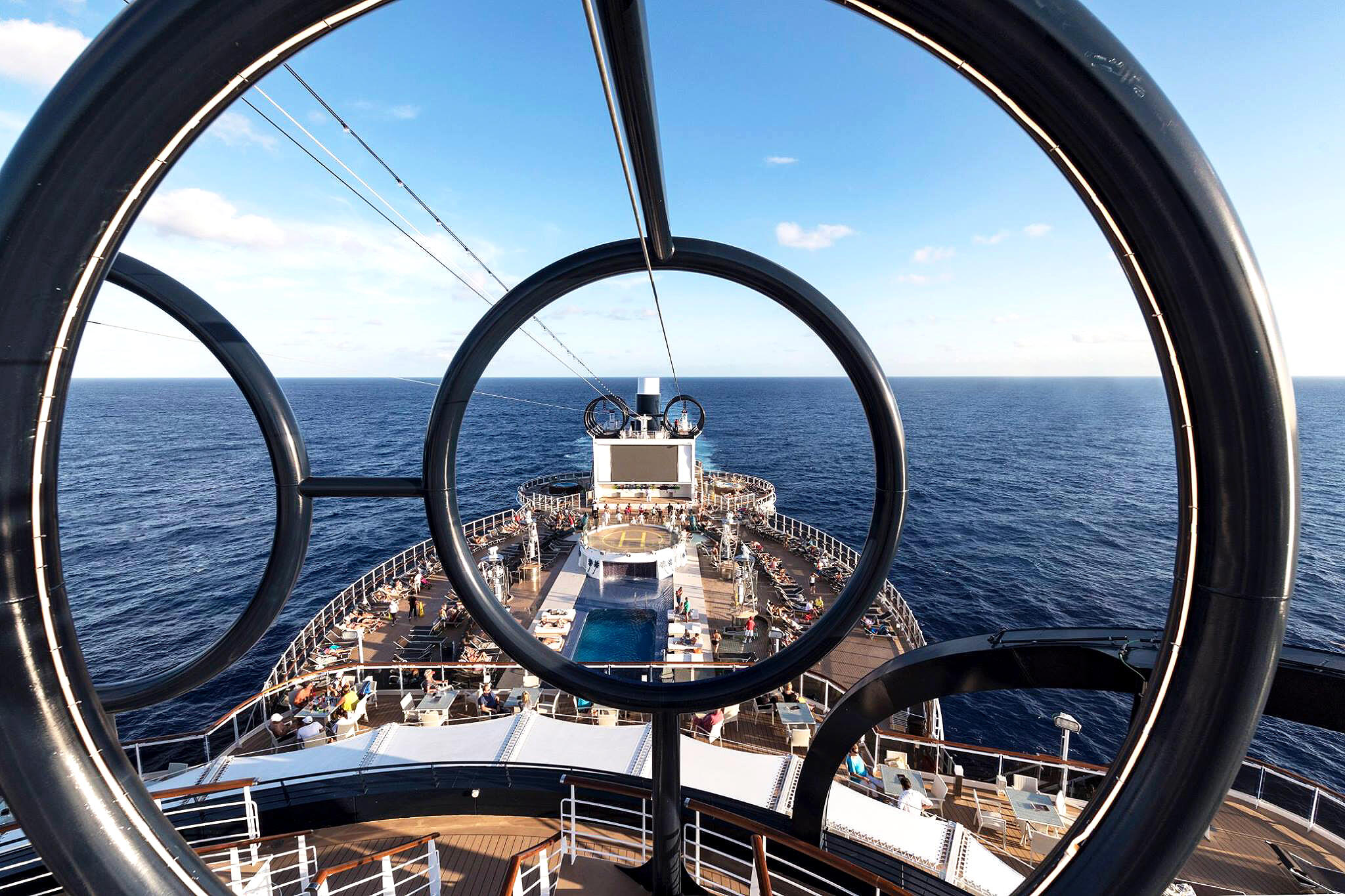 MSC Cruises' Seaside-Class Ziplines
