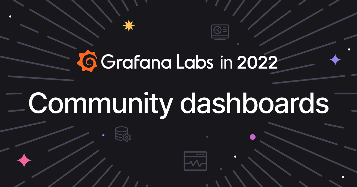 Grafana dashboards in 2022: Memorable use cases of the year | Grafana Labs