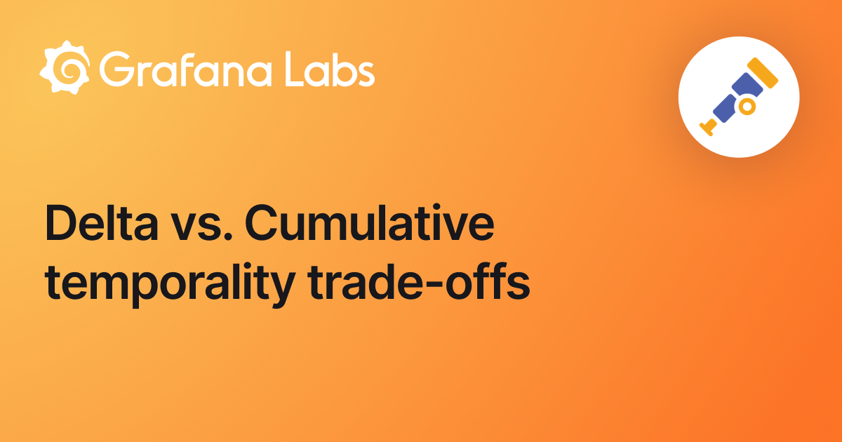 OpenTelemetry metrics: Delta vs. Cumulative temporality trade-offs ...