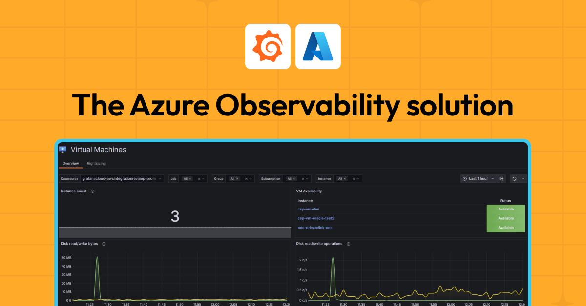 Monitor Microsoft Azure in Grafana Cloud: simplify and centralize your ...