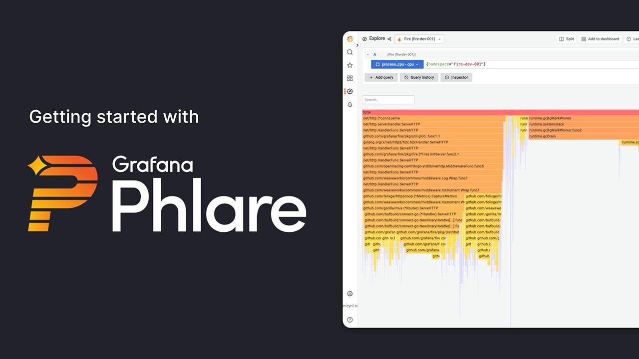 Watch: How to get started with Grafana Phlare for continuous profiling | Grafana Labs
