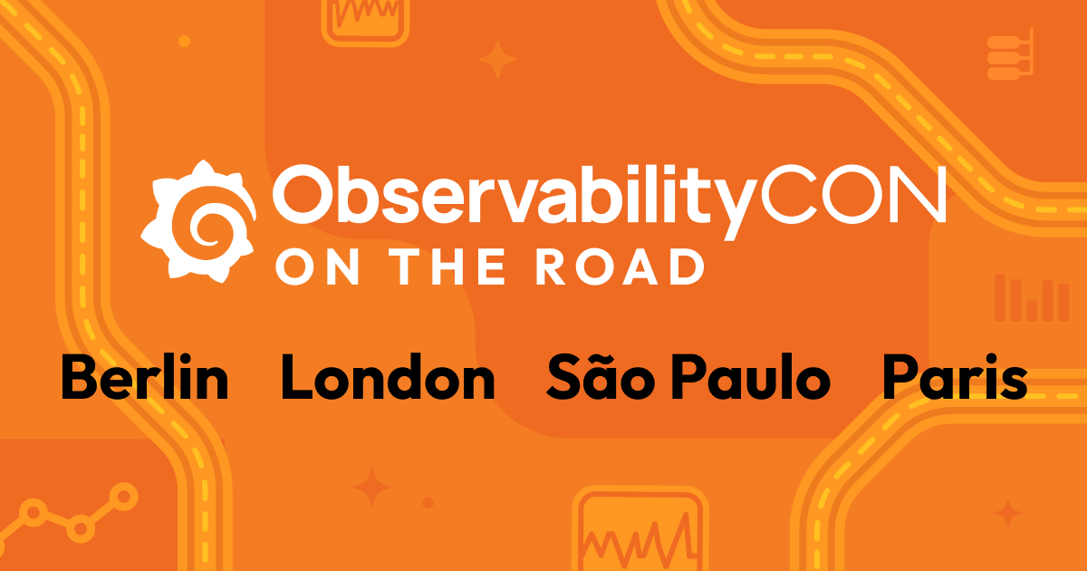 ObservabilityCON on the Road is coming to a city near you! | Grafana Labs