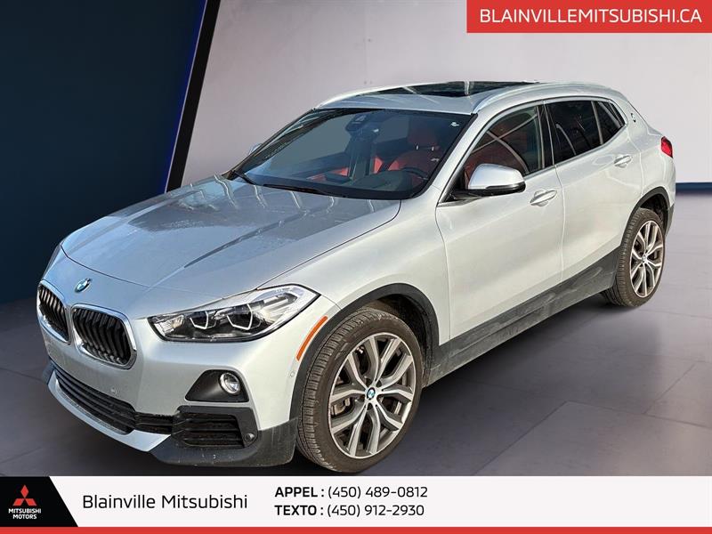 Bmw X2 XDRIVE-28I + CUIR ROUGE + TOIT PANO + SIEGE CHAUFF 2018 Occasion ...