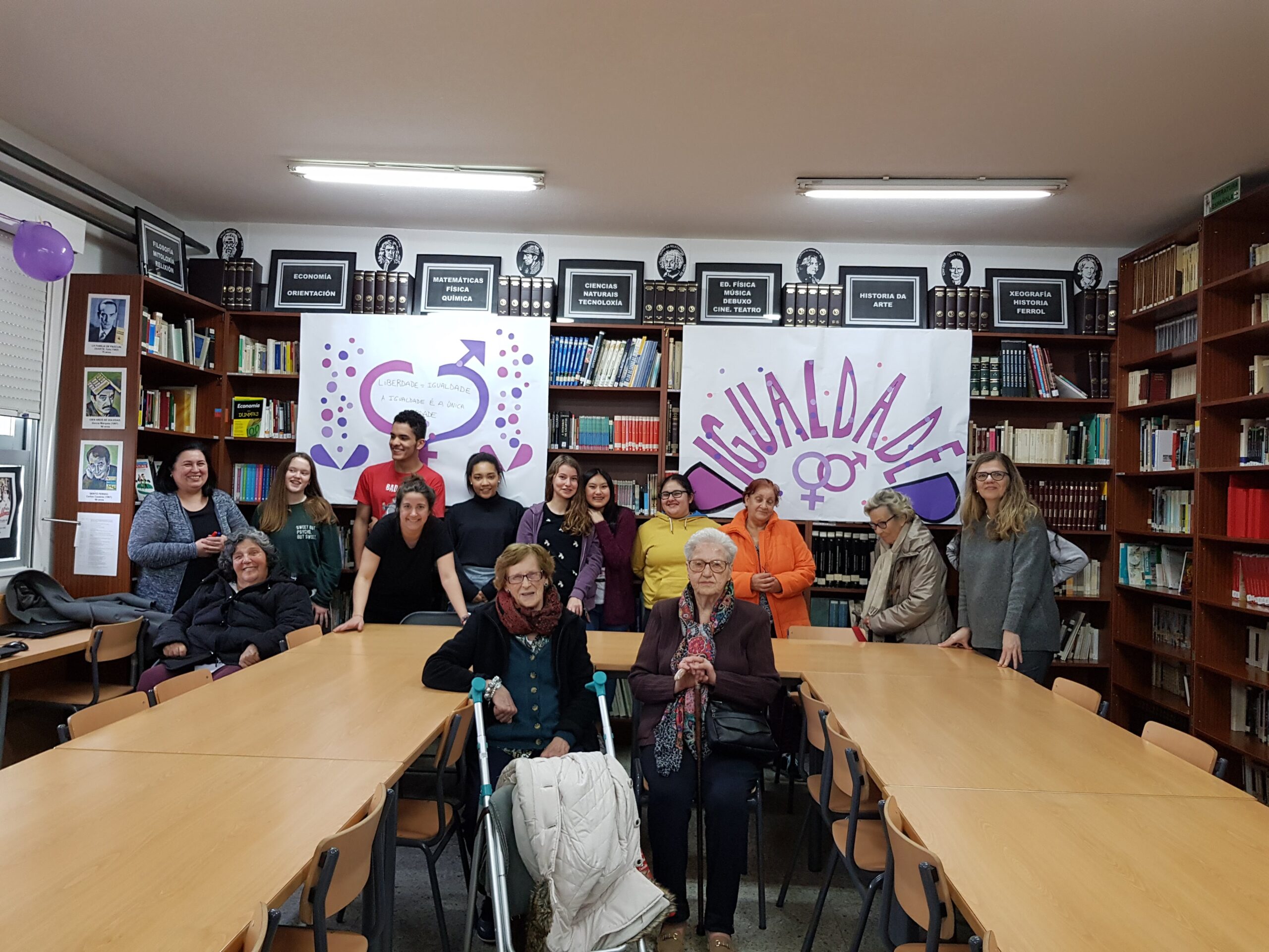 Voluntariado co IES Sofía Casanova